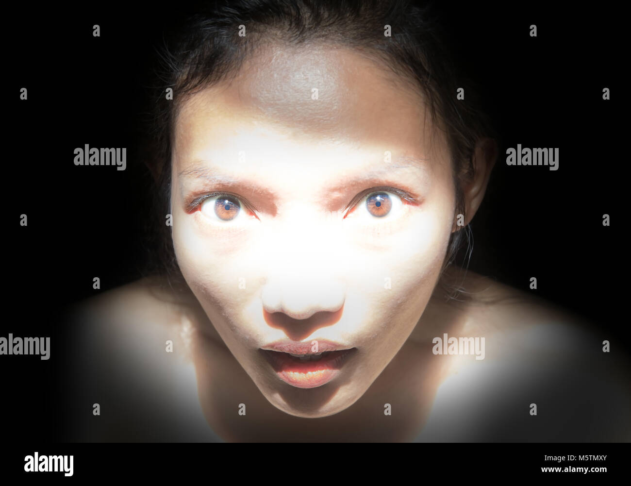 Shock spooky hi-res stock photography and images - Alamy