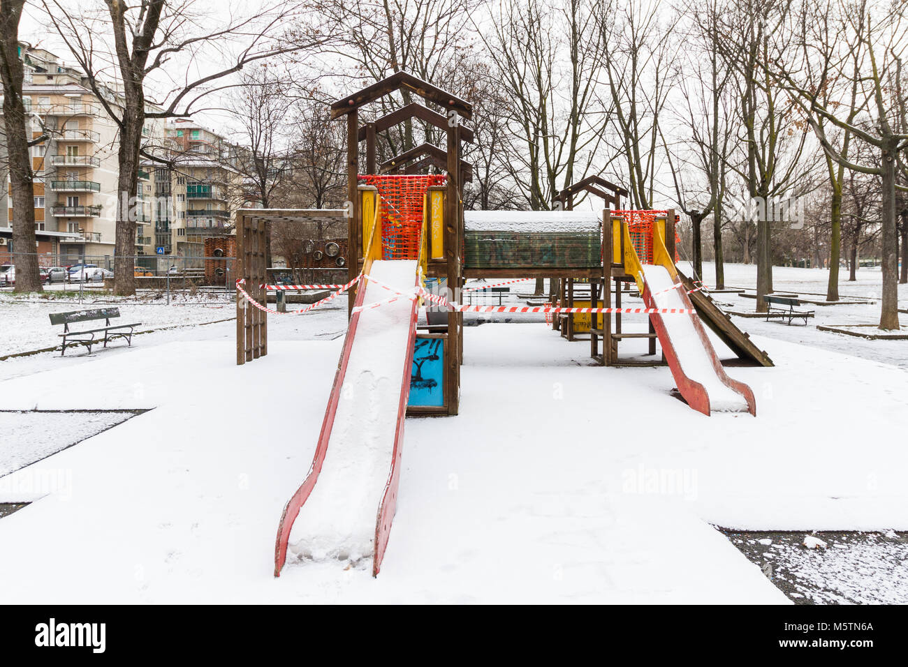 Broken Playground High Resolution Stock Photography and Images - Alamy