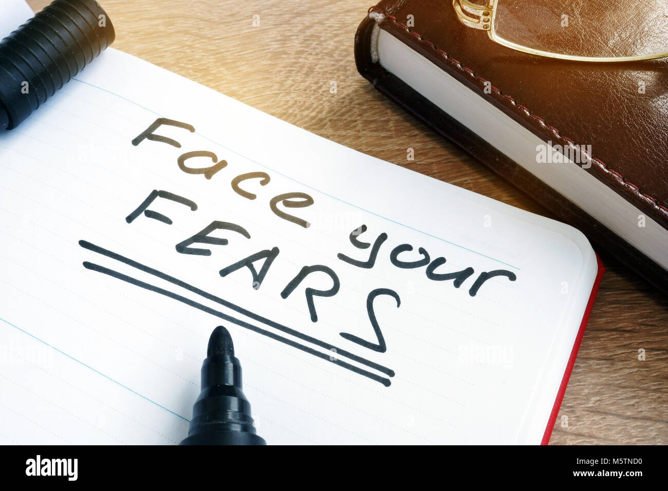 Overcoming fear hi-res stock photography and images - Alamy