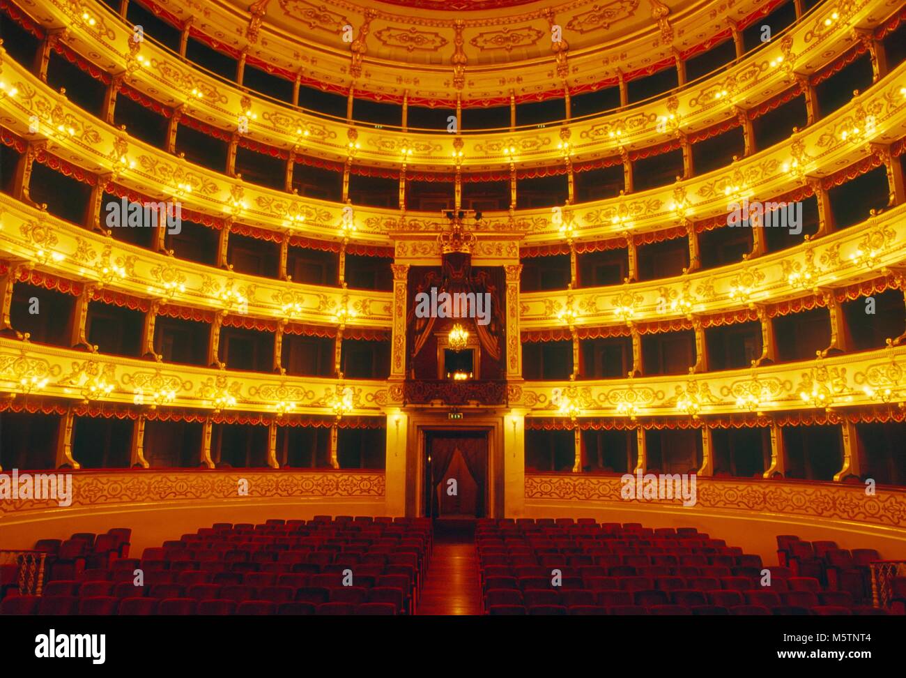 Parma (Italy), the Royal theater Stock Photo - Alamy