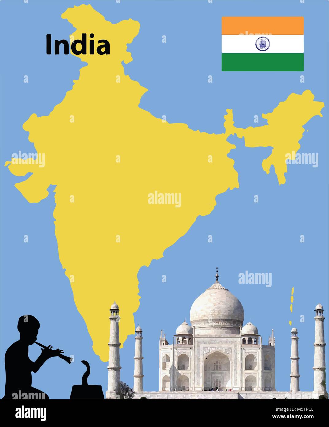 India snake Stock Vector Images - Alamy