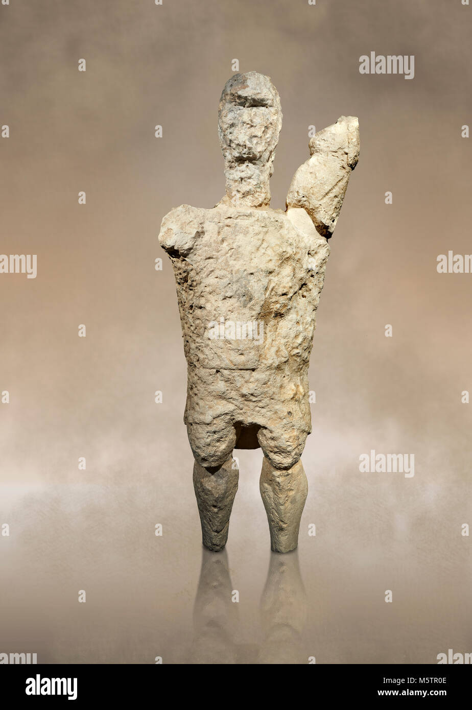 9th century BC Giants of Mont'e Prama Nuragic stone statue of a boxer ...