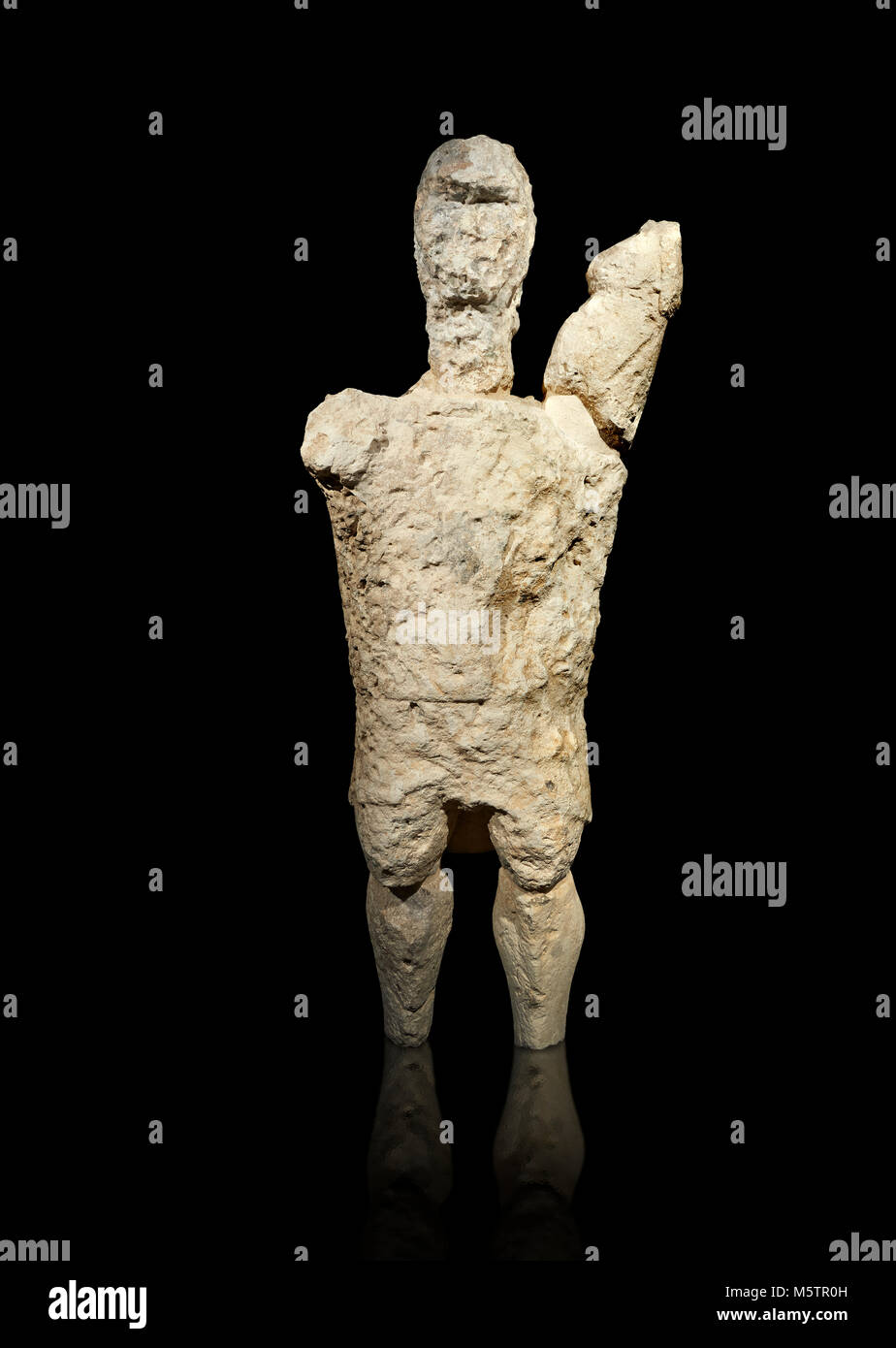 9th century BC Giants of Mont'e Prama Nuragic stone statue of a boxer ...