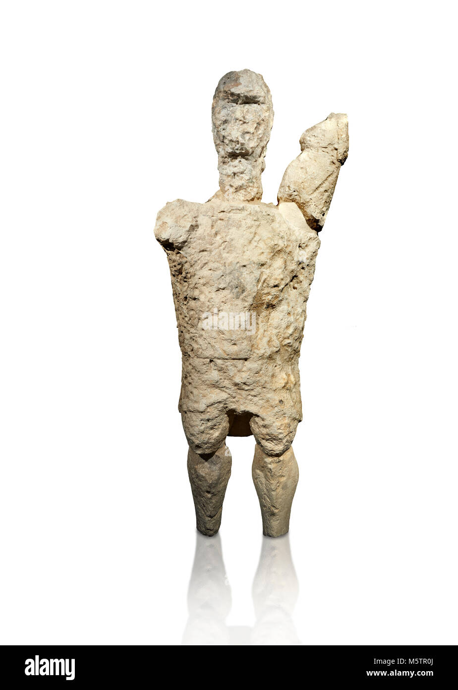 9th century BC Giants of Mont'e Prama Nuragic stone statue of a boxer ...