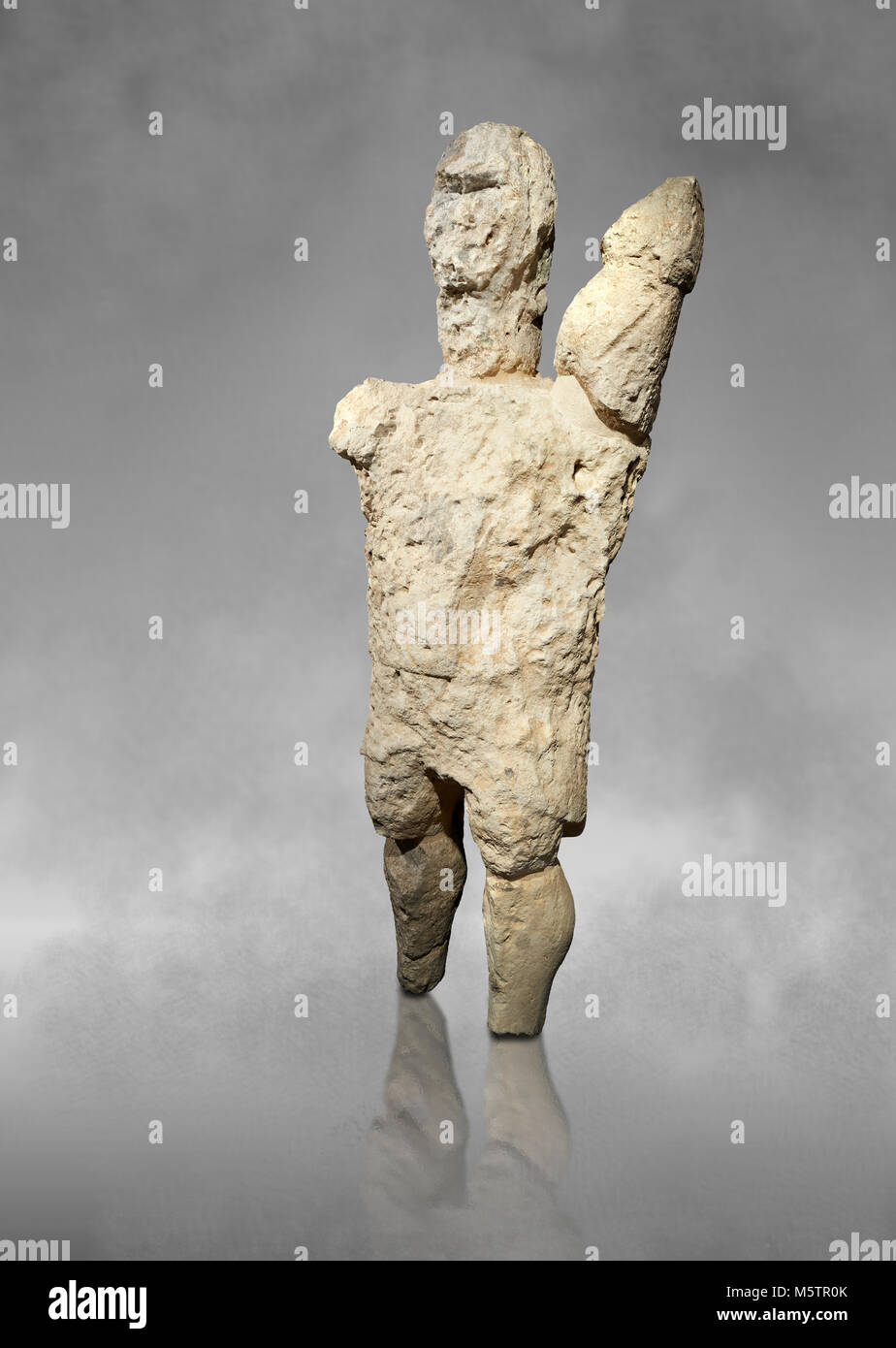 9th century BC Giants of Mont'e Prama Nuragic stone statue of a boxer ...