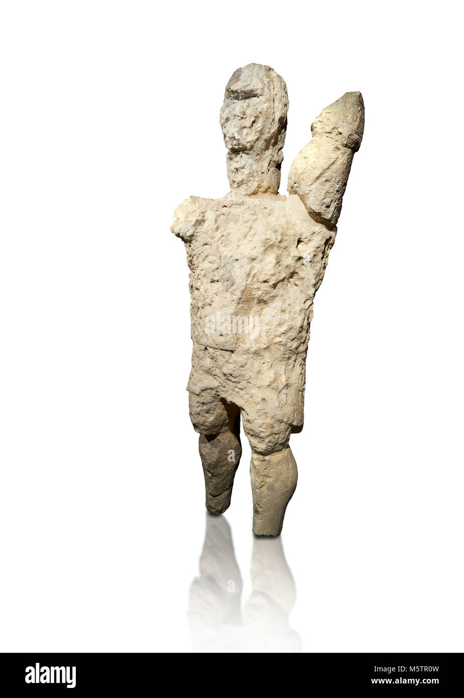9th century BC Giants of Mont'e Prama Nuragic stone statue of a boxer ...