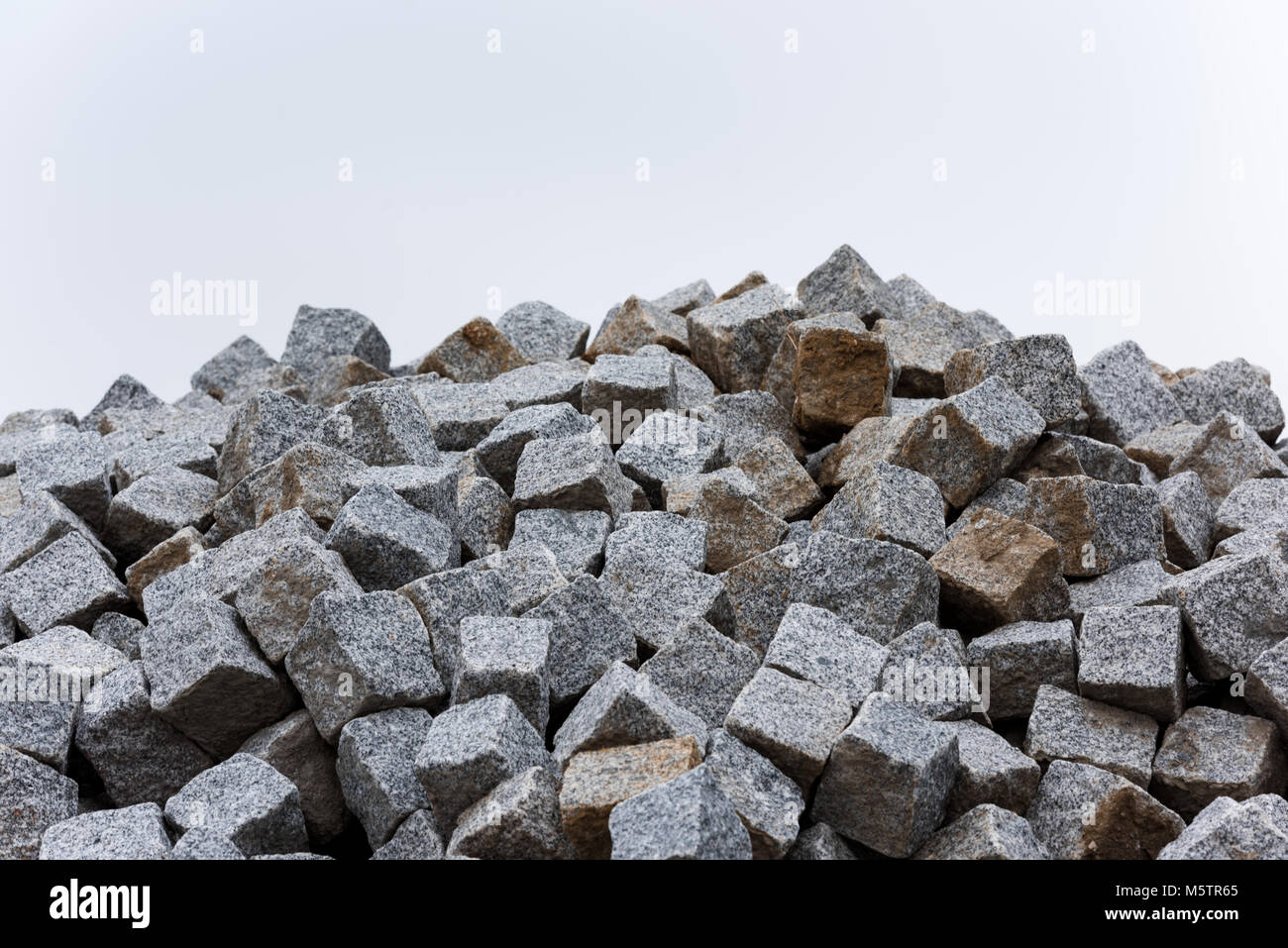 Construction Materials; Paving stones and paving stones Stock Photo - Alamy