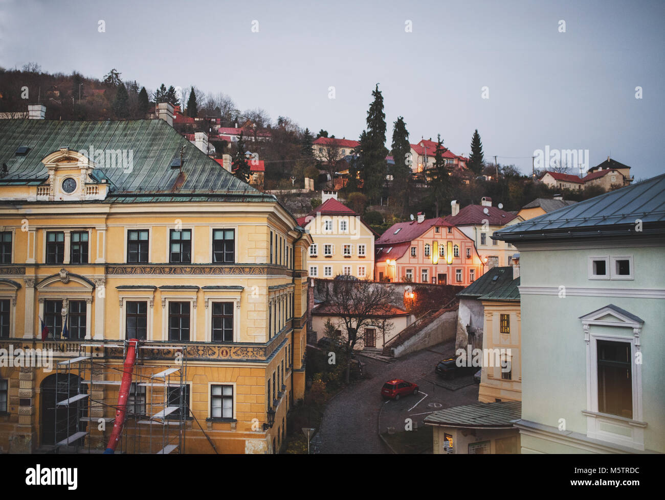 A view of an old town Stock Photo - Alamy
