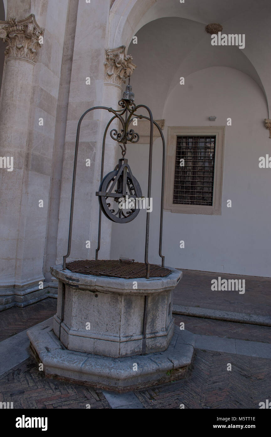 water well marbled Stock Photo - Alamy