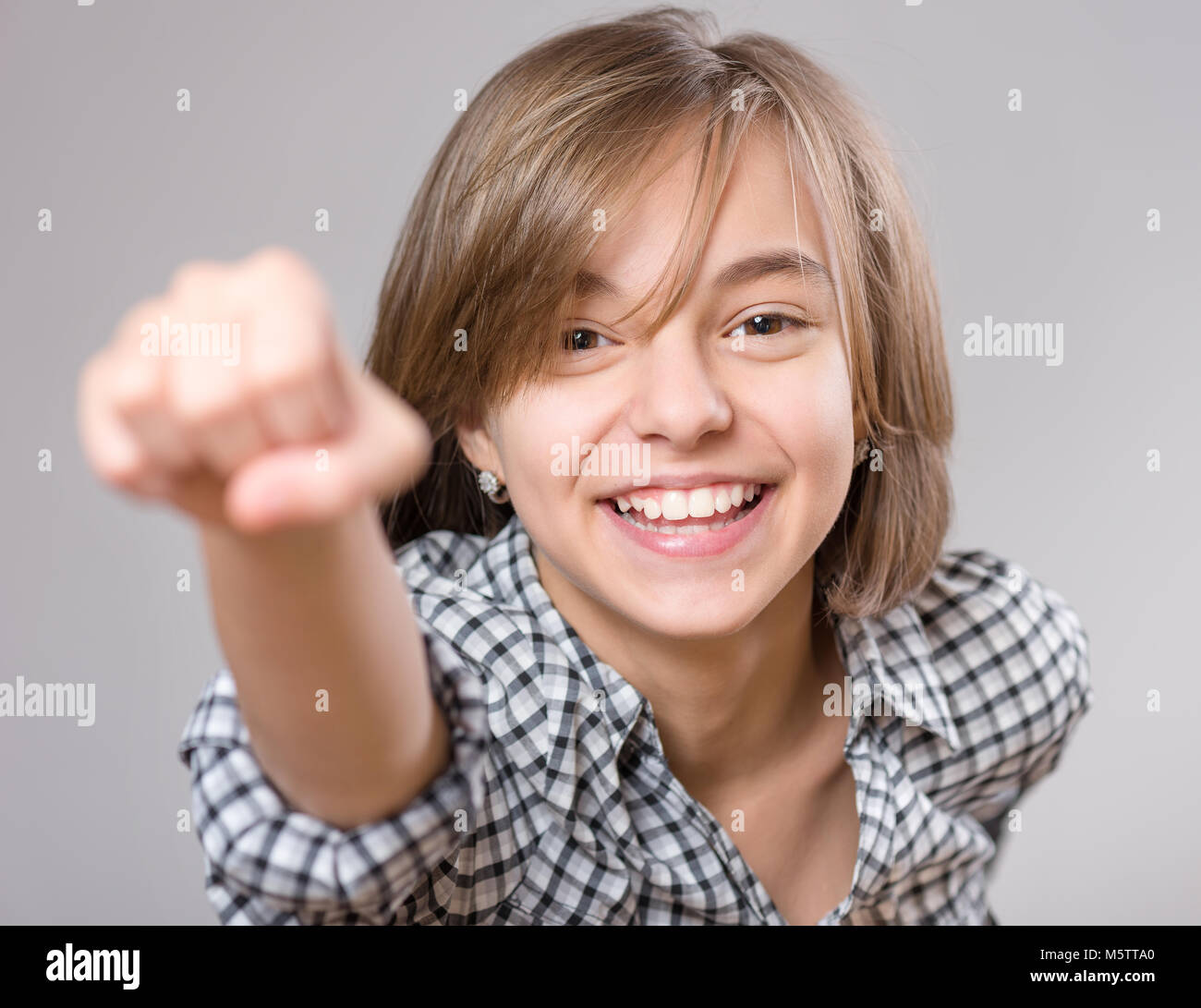 Portrait of little girl Stock Photo - Alamy