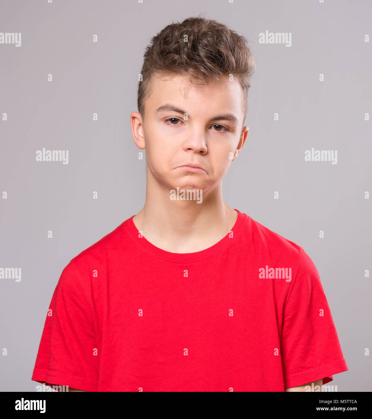 Teen boy portrait Stock Photo - Alamy