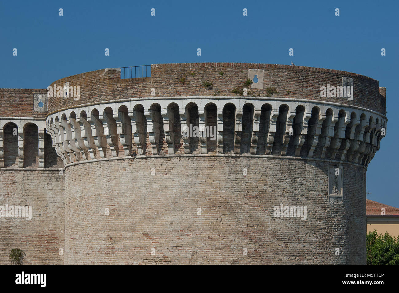 fortress medieval Italy Stock Photo - Alamy
