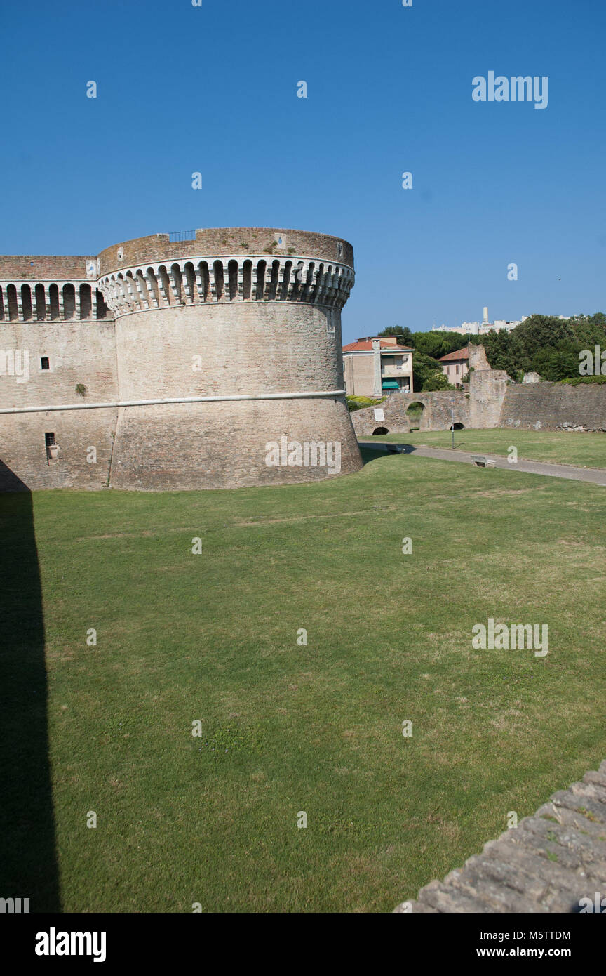 fortress medieval Italy Stock Photo - Alamy