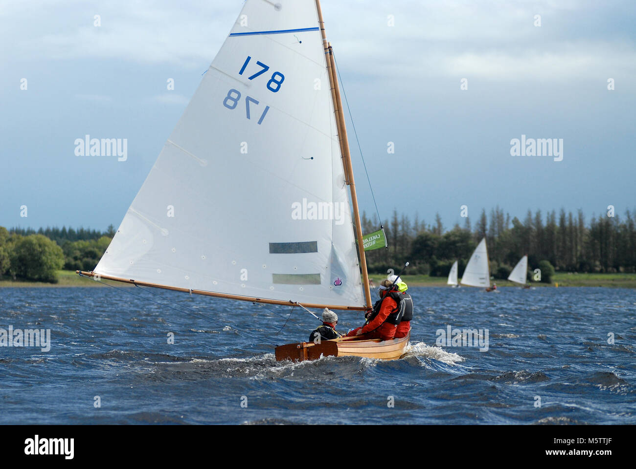 Cathy MacAleavey's Shannon One Design races to Roosky during the first ...