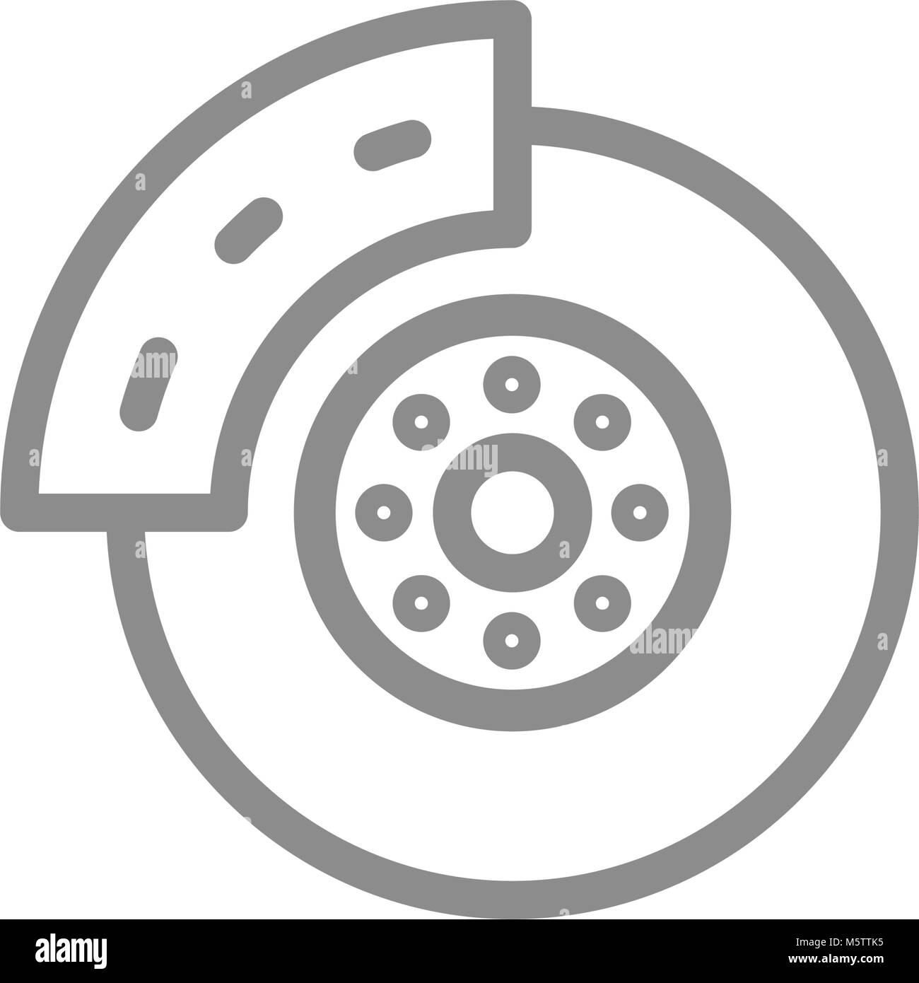 Brake Disc With Caliper Stock Photos & Brake Disc With Caliper Stock ...