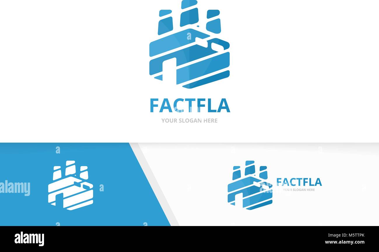 Factory Vector Logo Design Template High Resolution Stock Photography ...