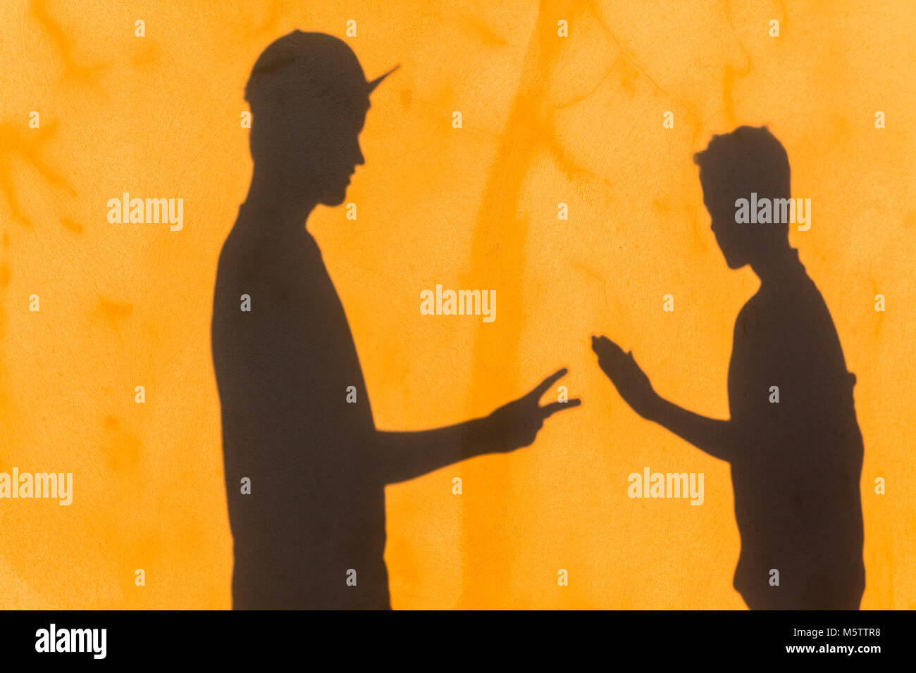 Boys shadow hi-res stock photography and images - Alamy