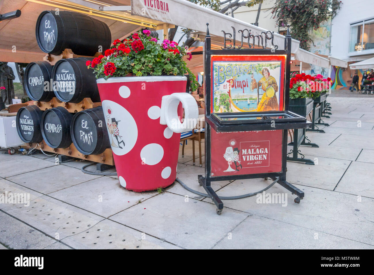 El pimpi bar restaurant malaga hi-res stock photography and images - Alamy