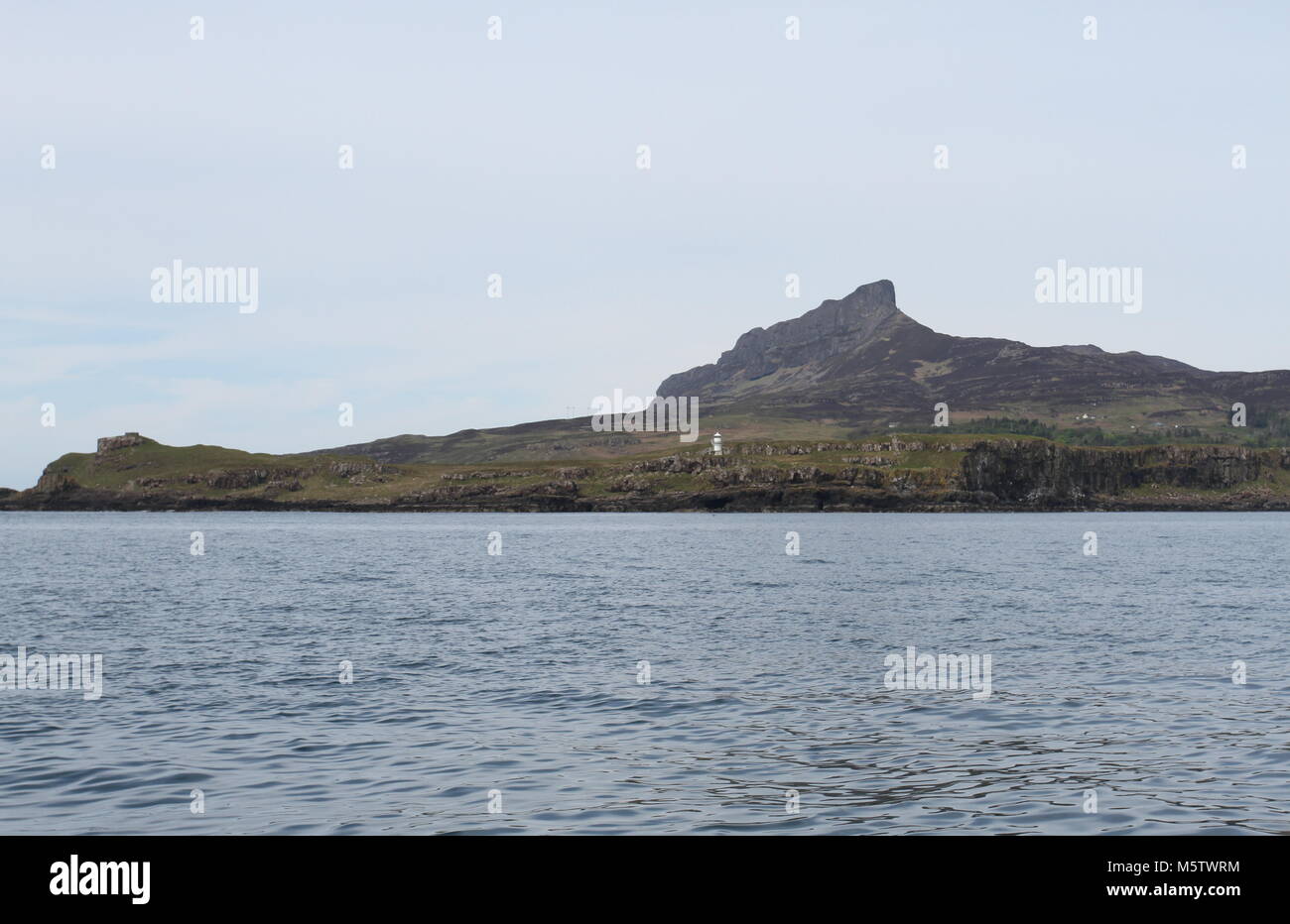 An Sgurr Isle of Eigg Scotland May 2012 Stock Photo - Alamy