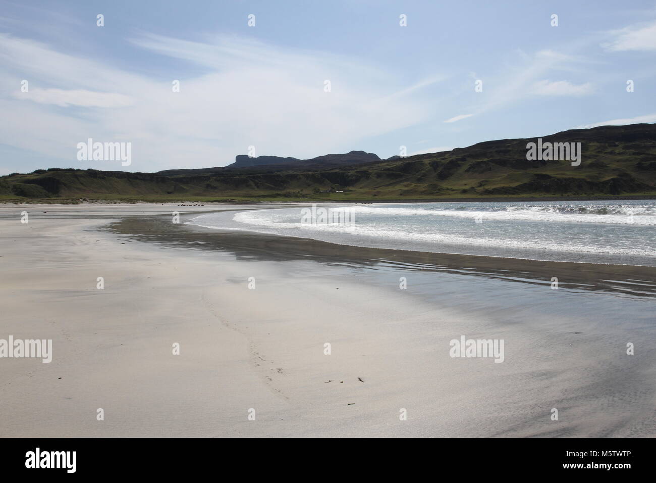 Landscape bay laig isle eigg hi-res stock photography and images - Alamy