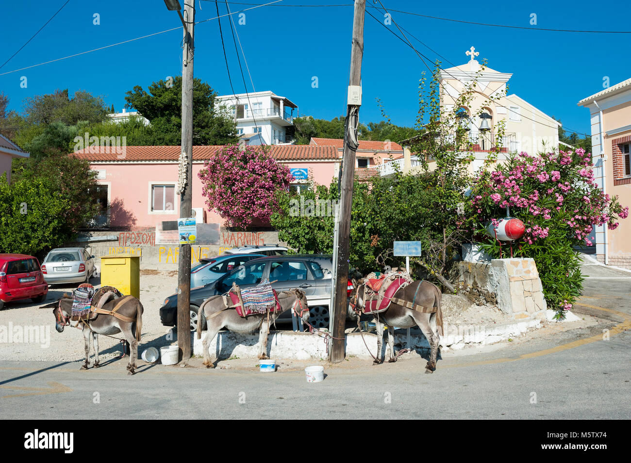 Afionas corfu greece hi-res stock photography and images - Alamy