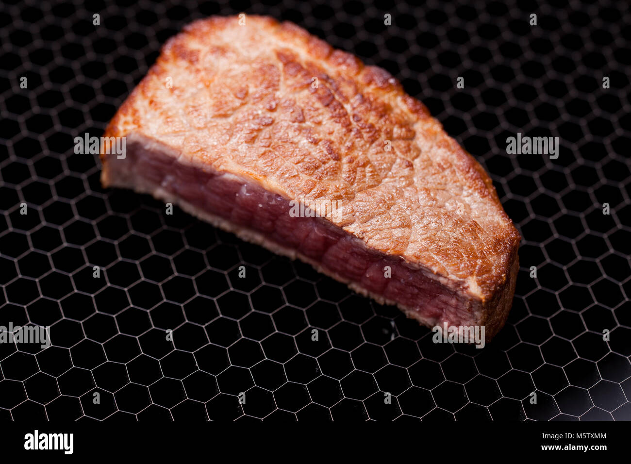 Steak, rare steak, snow beef Stock Photo - Alamy