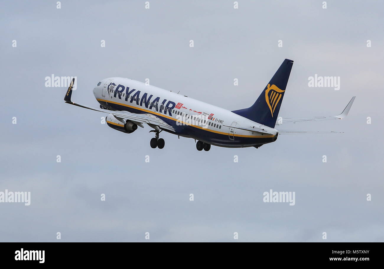 Easyjet and Ryanair @ Belfast International Airport Stock Photo - Alamy