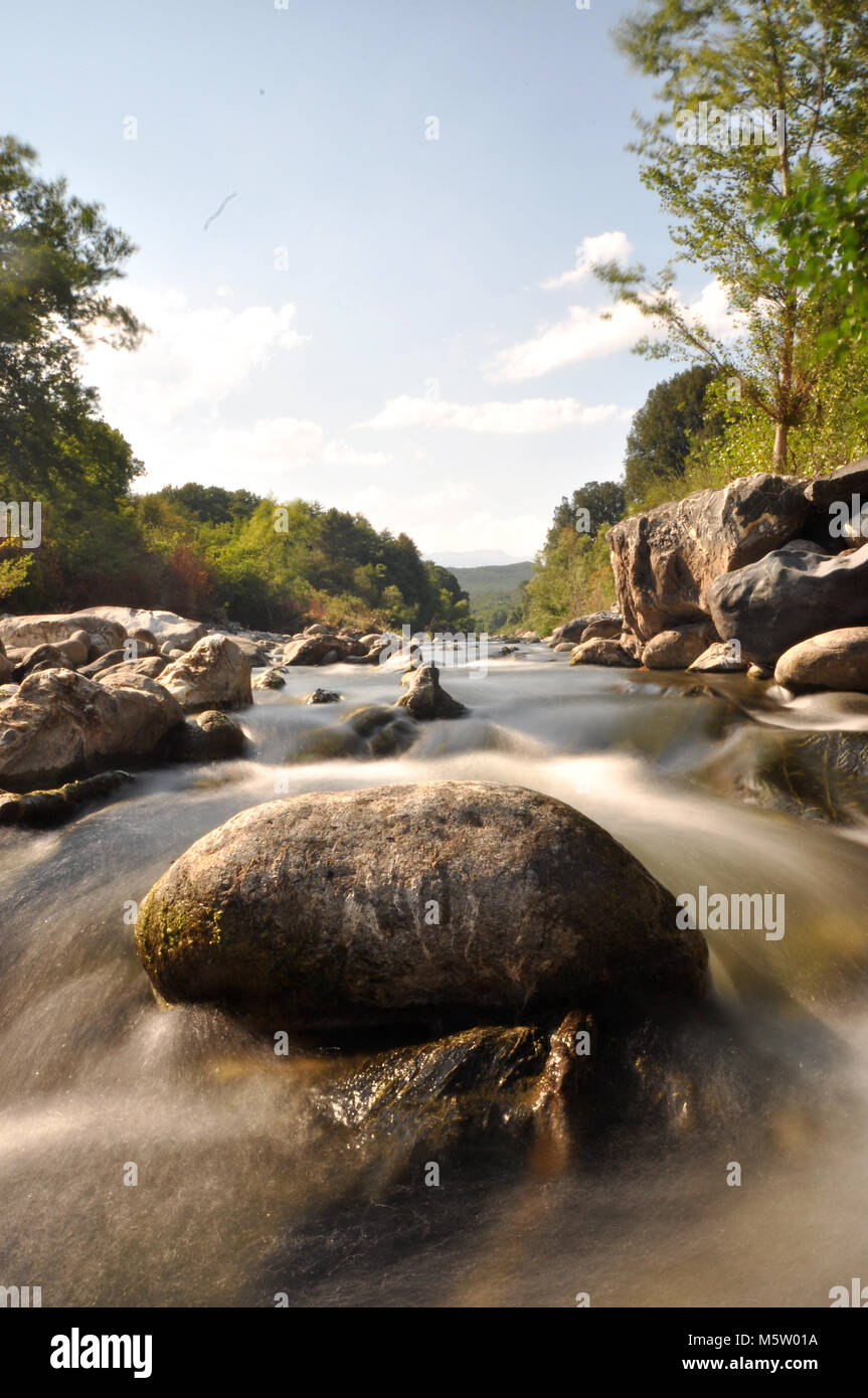 Flowing water fast running river hi-res stock photography and images ...
