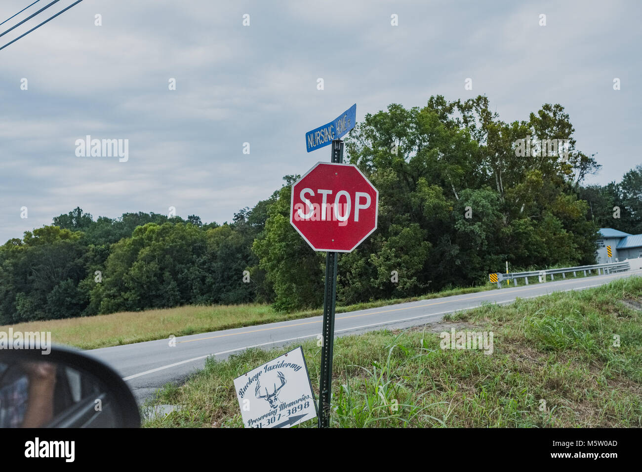 Driving through rural roads, Tennessee, North America Stock Photo - Alamy