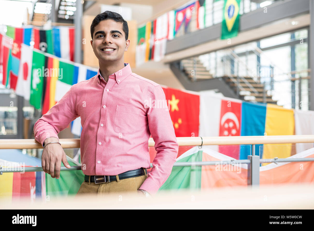 Female asian student flags hi-res stock photography and images - Alamy