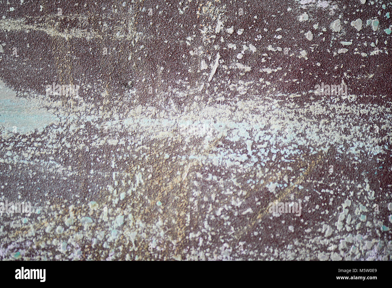 Sandpaper with scratches and paint residue.Texture or background ...