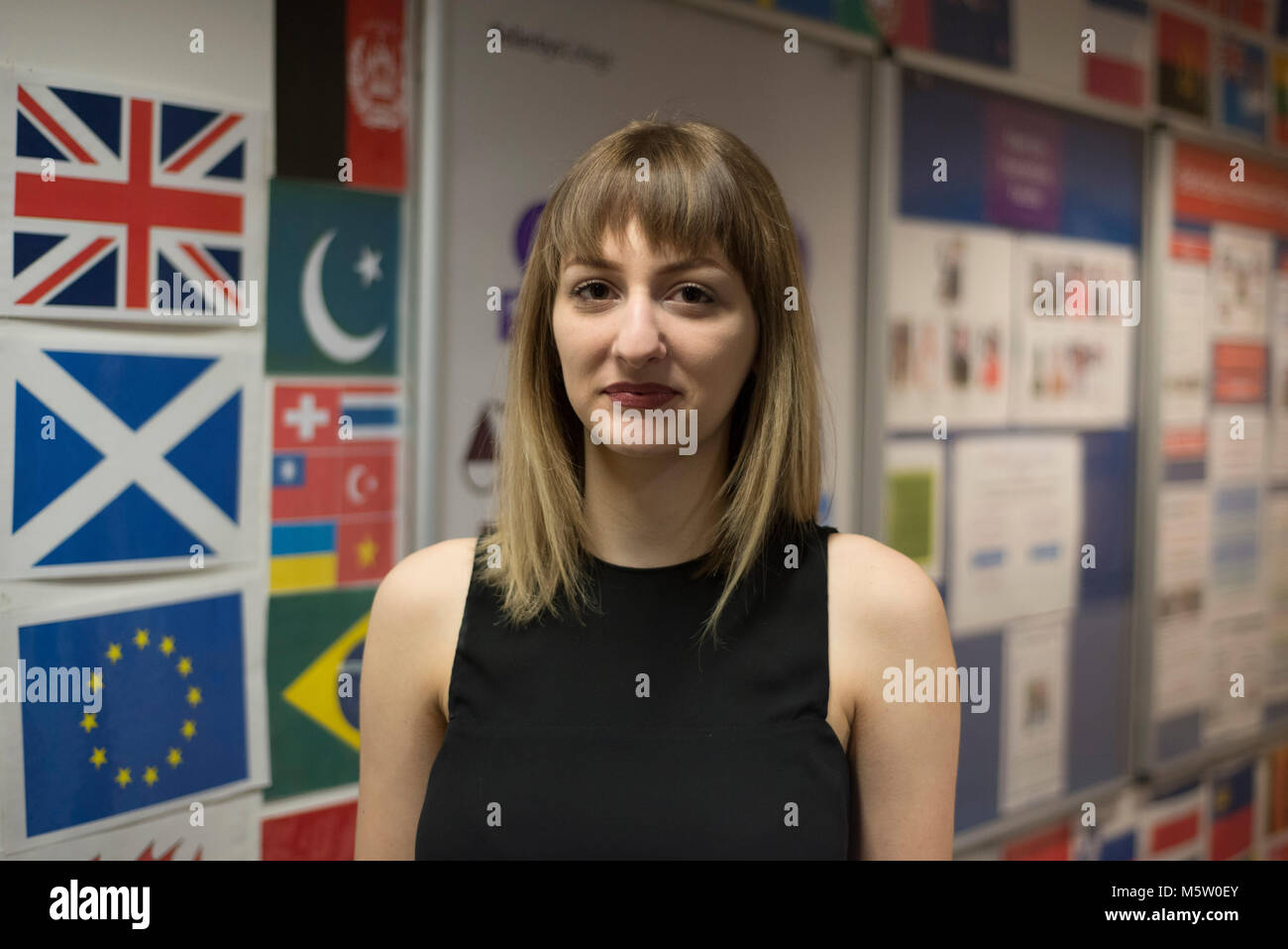 University students uk classroom hi-res stock photography and images ...