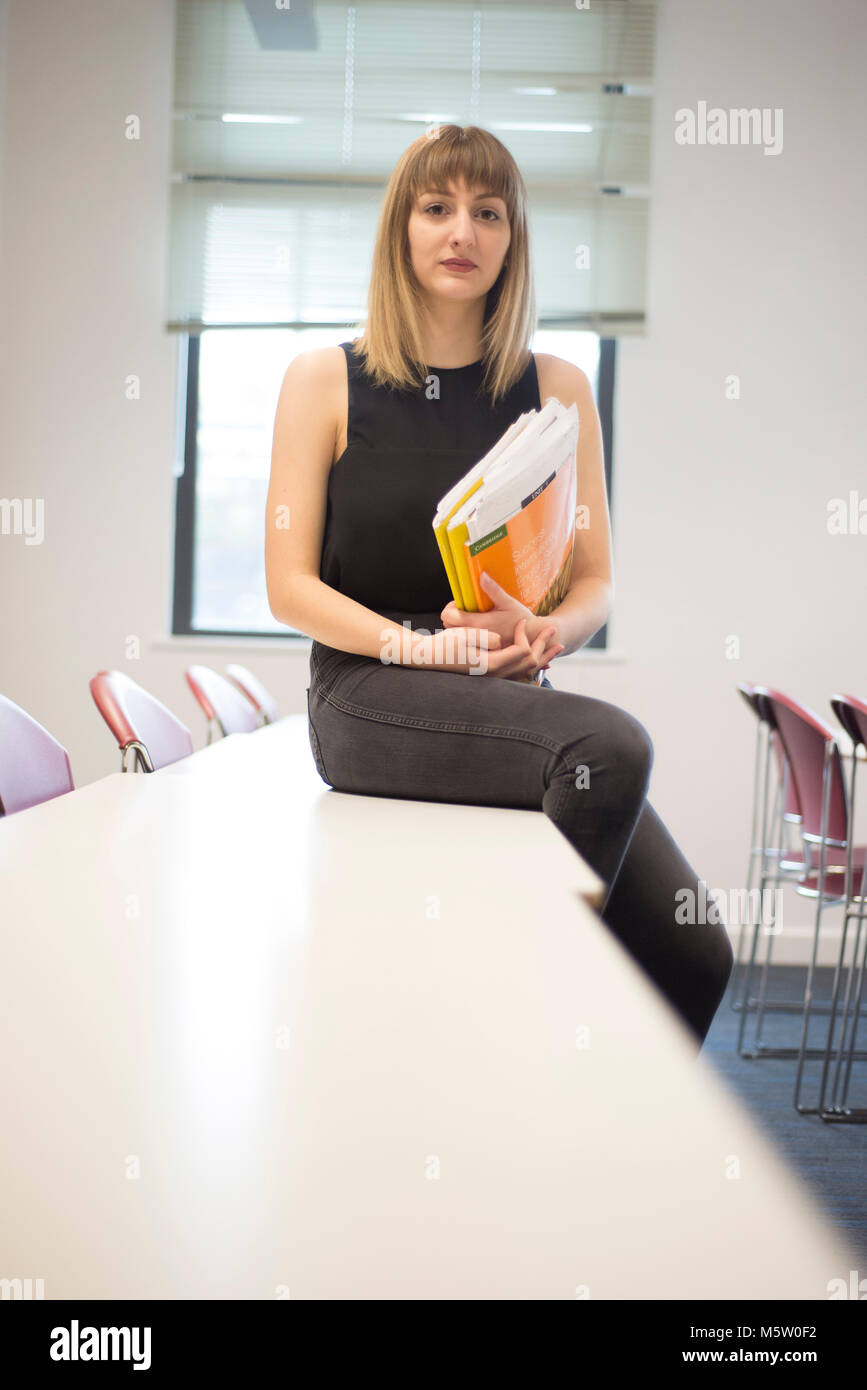 a young european student it photographed around the campus of an ...