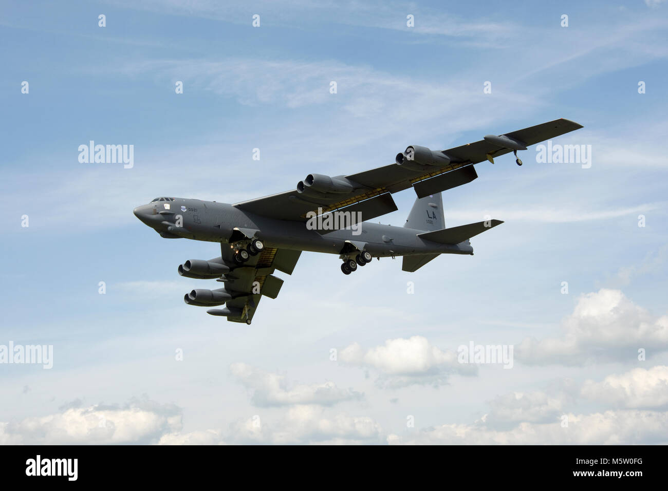 Boeing B-52H Stratofortress of the 2nd BW, 96th BS, United States Air ...