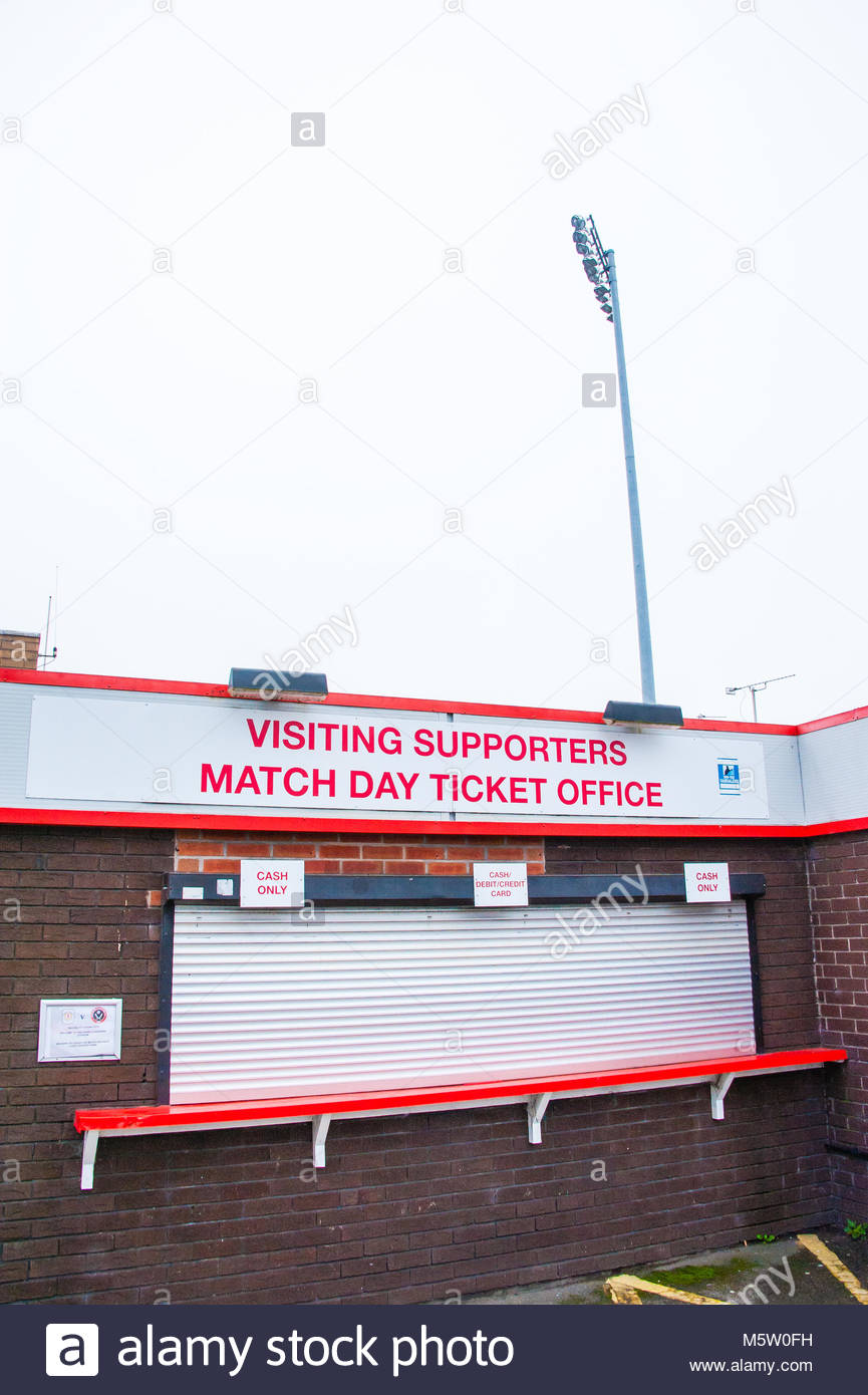 Gresty Road Stadium High Resolution Stock Photography and Images - Alamy