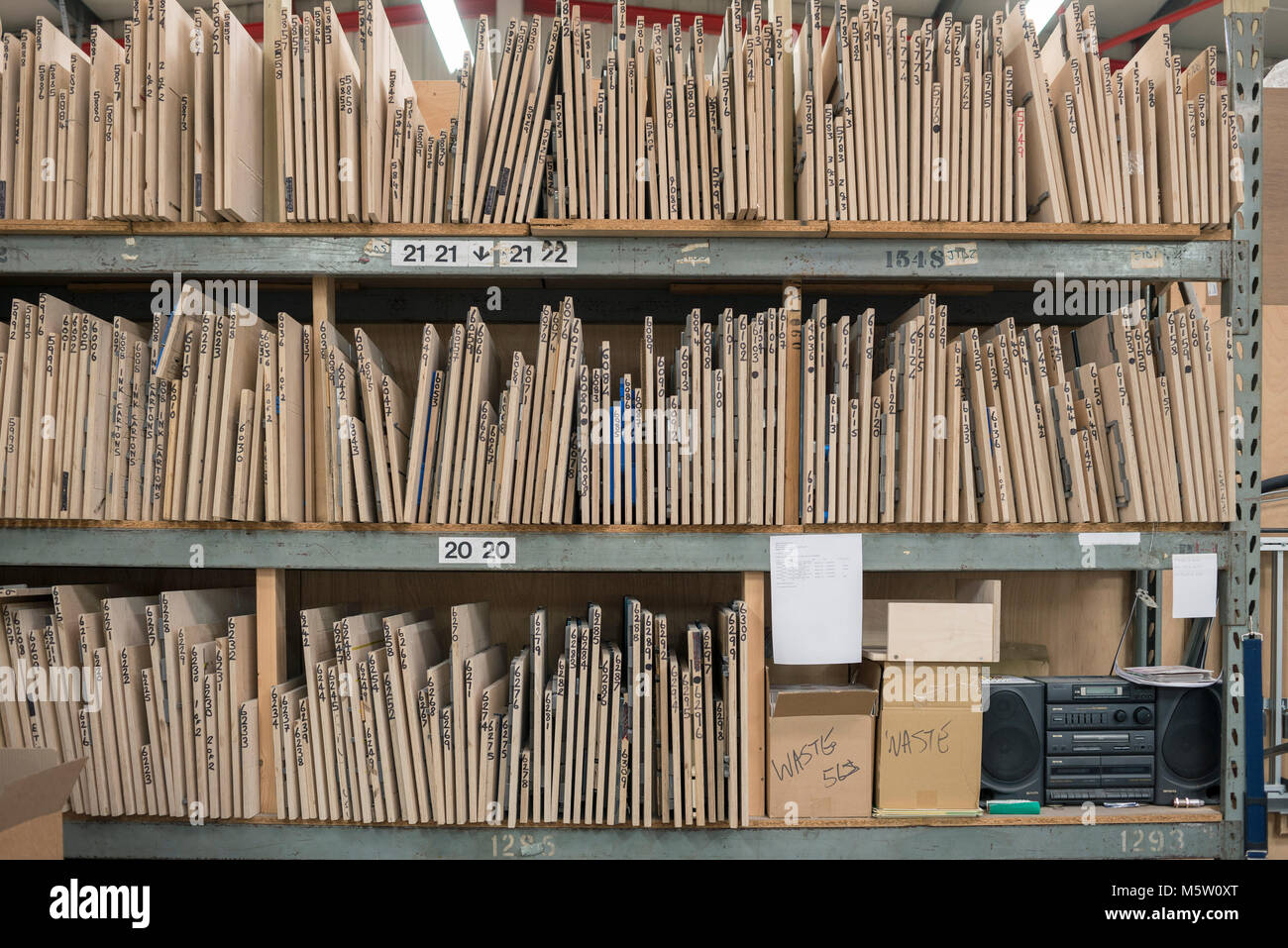 inside the facilities of a modern day printers Stock Photo - Alamy