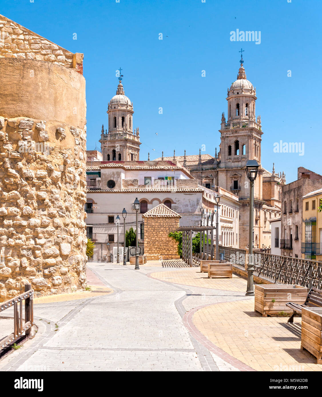 Catedral de la Asunción de la Virgen. Ciudad de Jaén. Andalucía. España ...