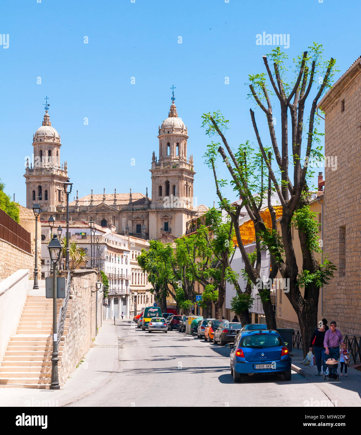 Catedral de la Asunción de la Virgen. Ciudad de Jaén. Andalucía. España ...