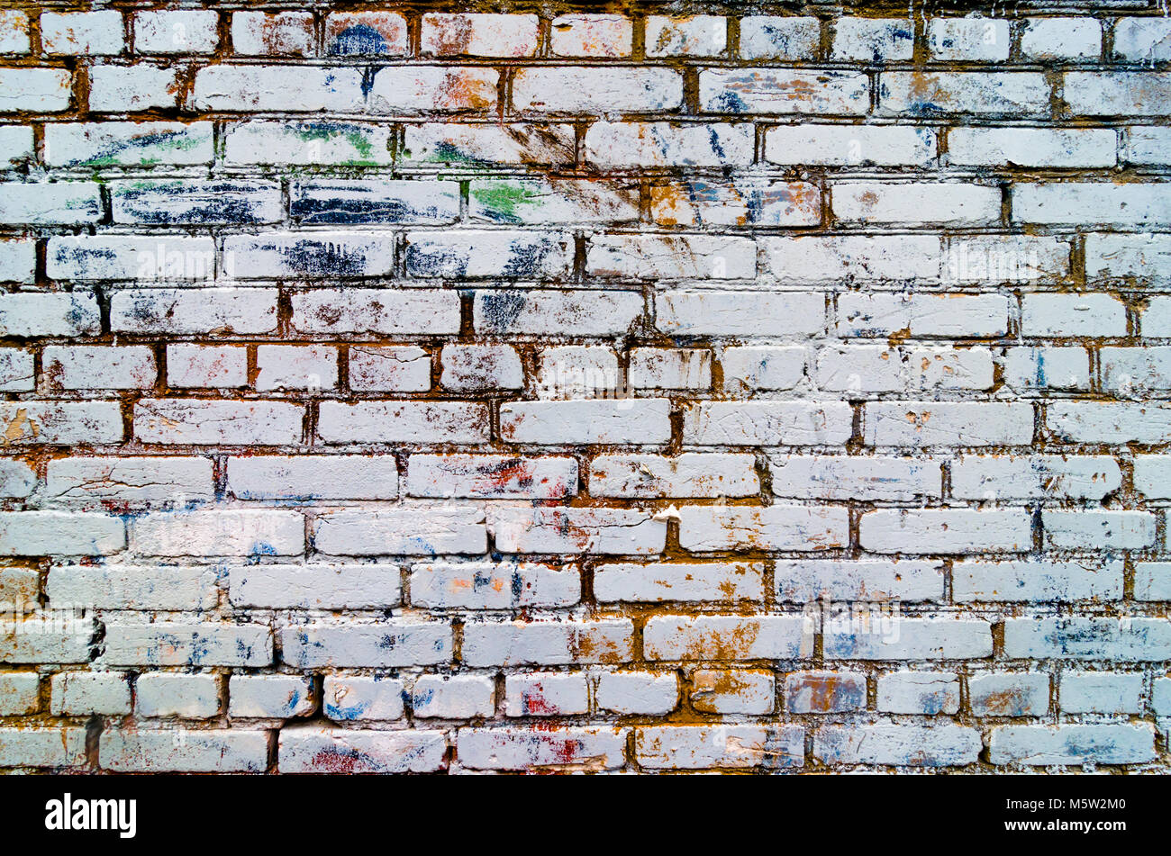 Abstract colorful brick wall texture and background Stock Photo - Alamy