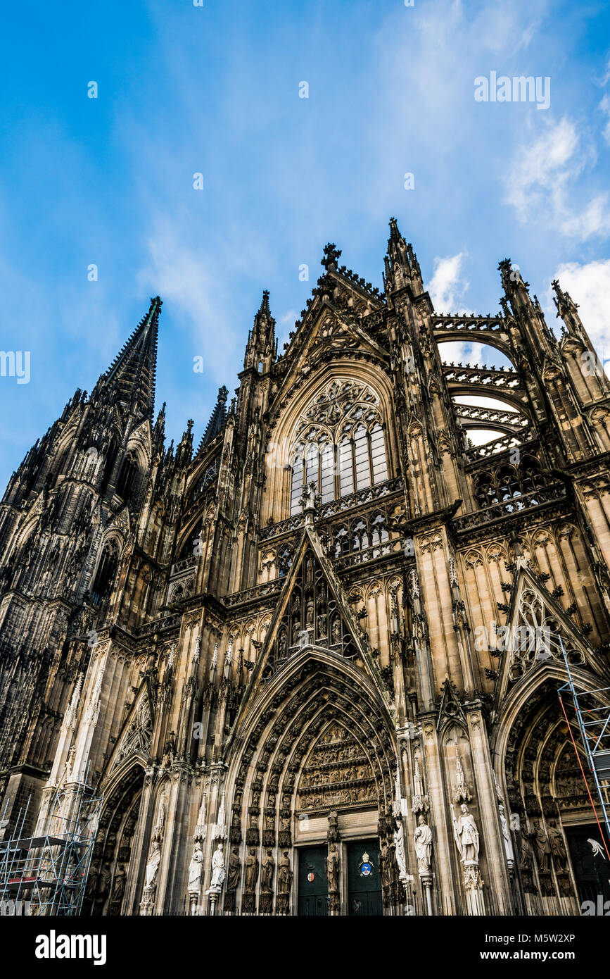 Cologne Cathedral, monument of German Catholicism and Gothic ...