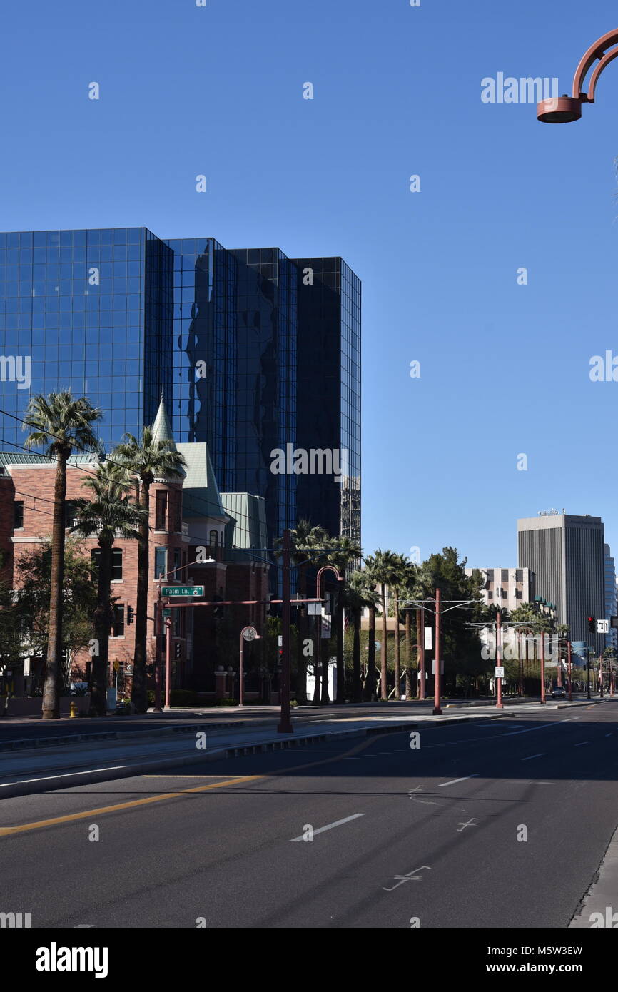 Central avenue looking north hi-res stock photography and images - Alamy