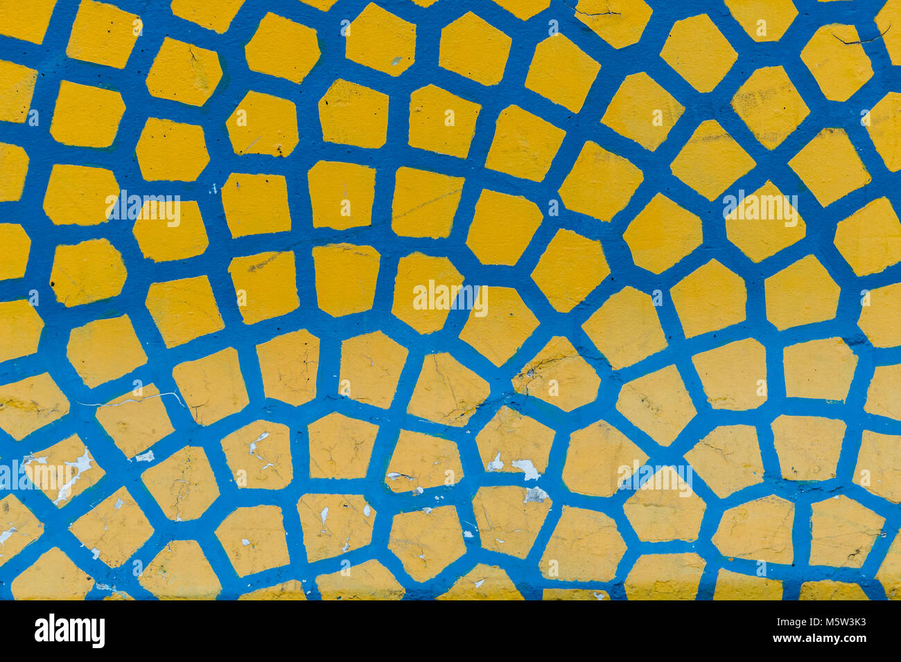 Abstract blue yellow pattern hi-res stock photography and images - Alamy