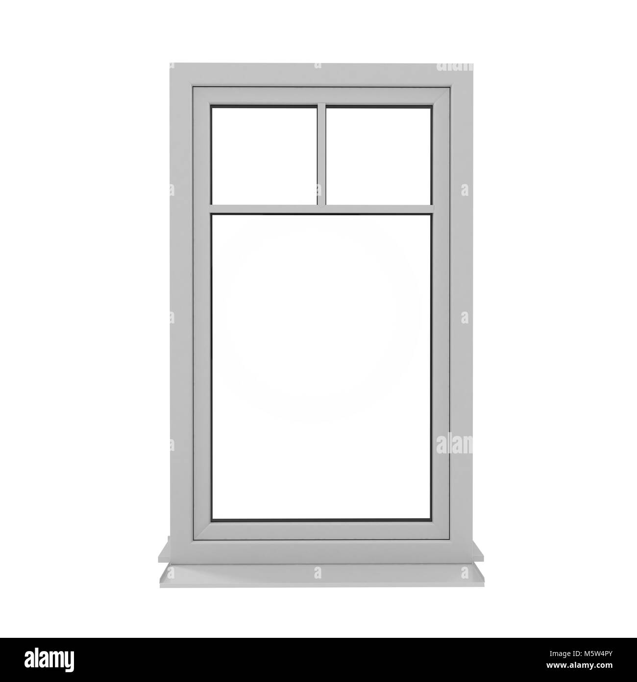 3d rendering window frame isolated Black and White Stock Photos ...