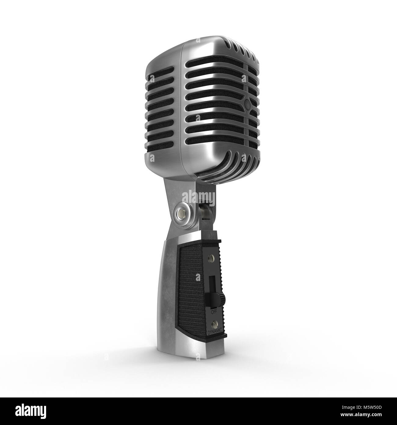 Vintage microphone nobody illustration Cut Out Stock Images & Pictures ...