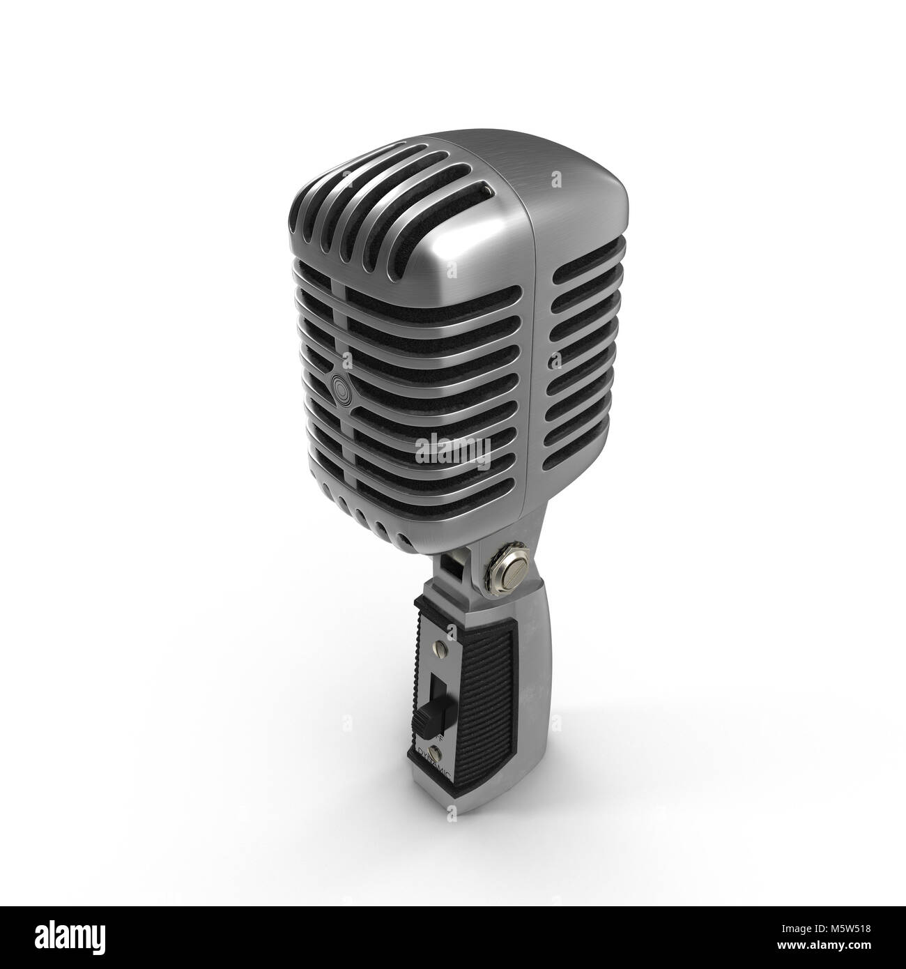 Vintage microphone nobody illustration Cut Out Stock Images & Pictures ...