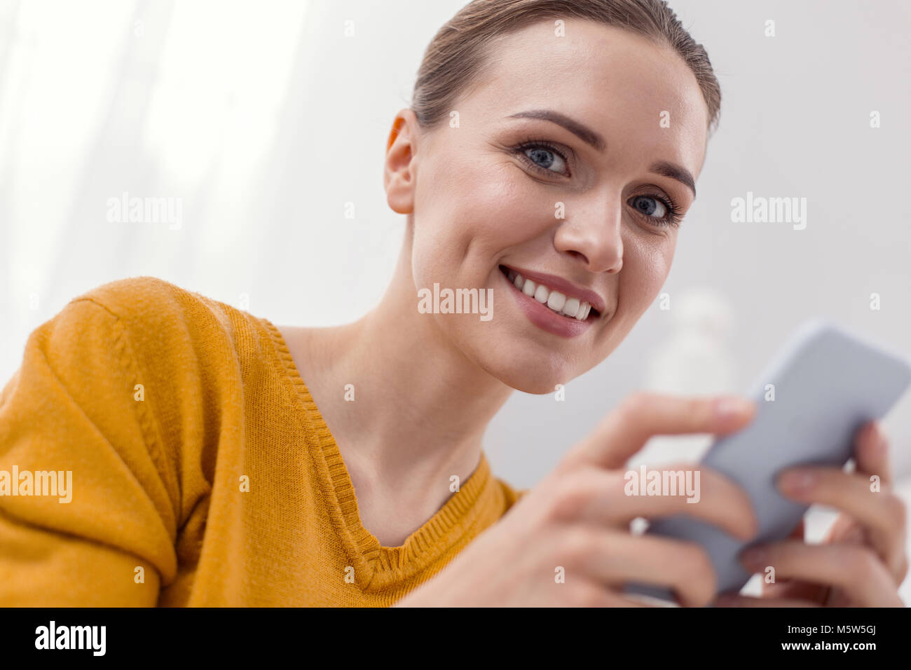 Jolly woman hi-res stock photography and images - Alamy