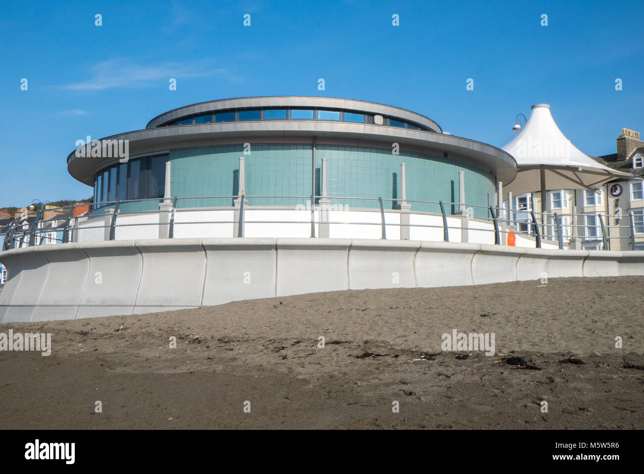 Aberystwyth bandstand construction hi-res stock photography and images ...