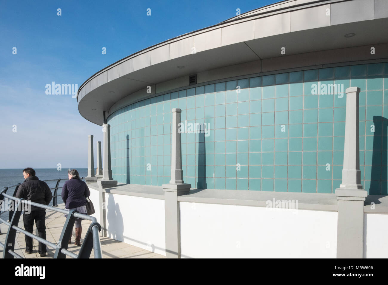 Aberystwyth bandstand construction hi-res stock photography and images ...