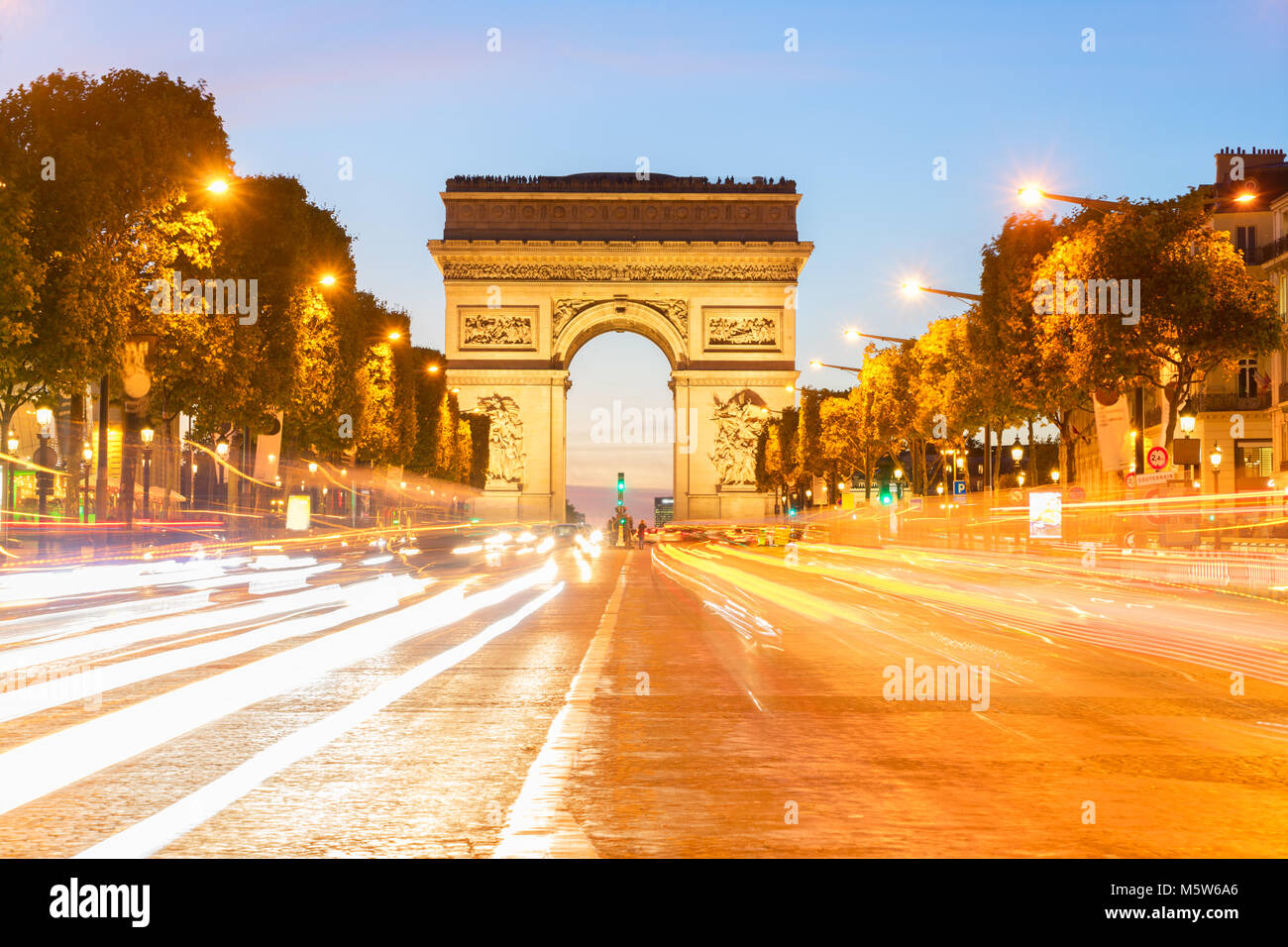 Arc de triomphe, Paris, France Stock Photo - Alamy