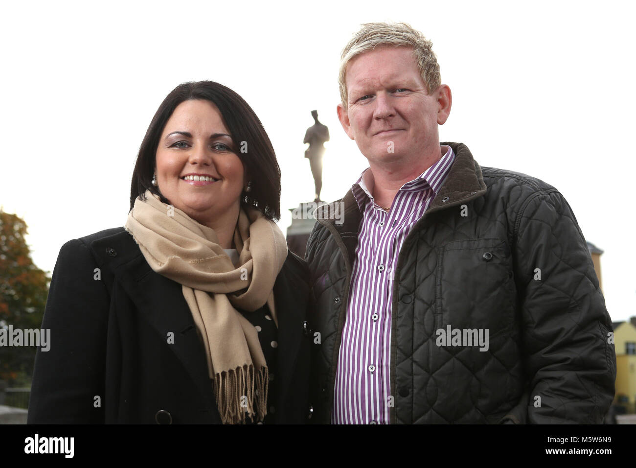 Stephen Gault with his wife Sharon. Stephen was injured in the ...